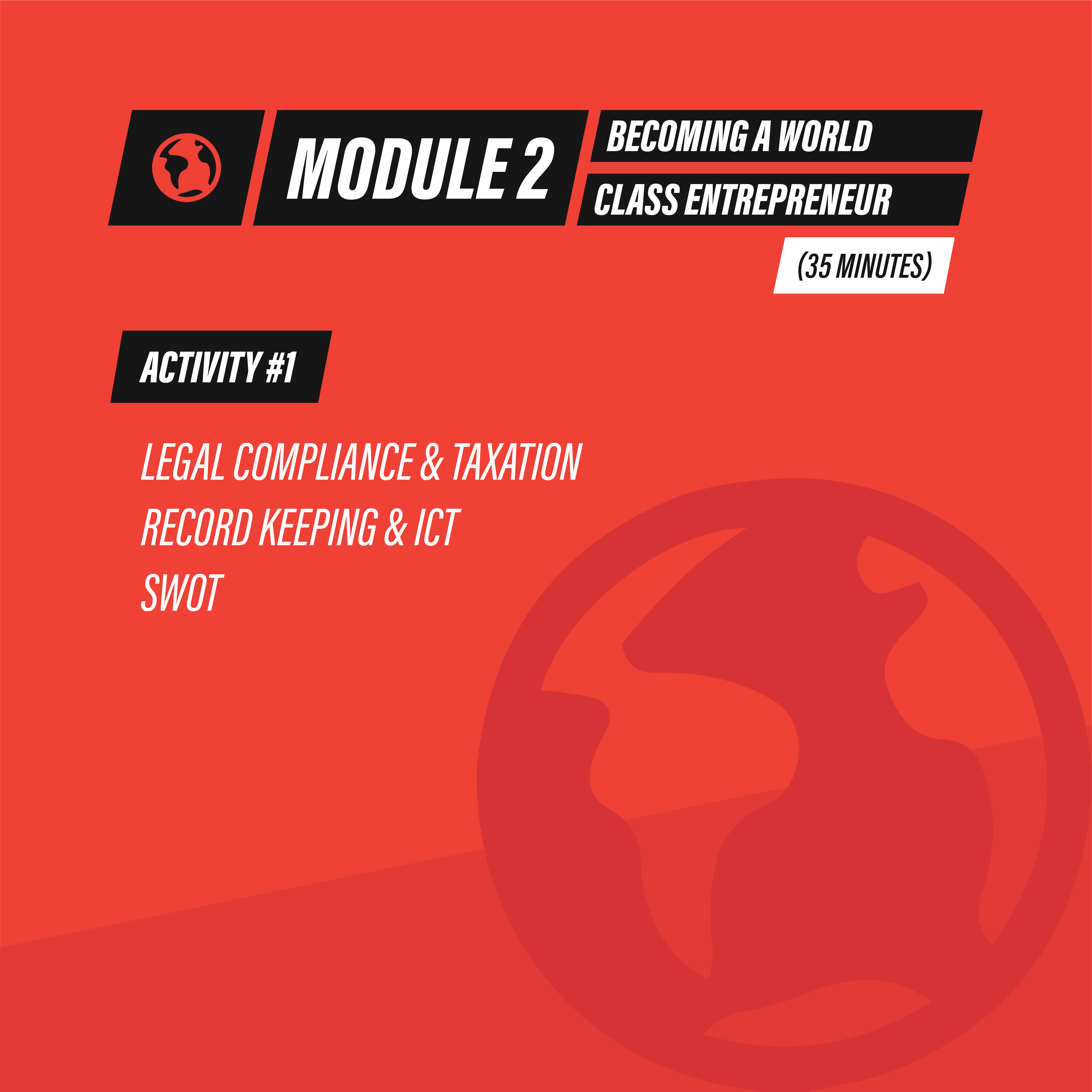 Tema: Module 2: | Introduction to Entrepreneurship - JET Project | AulaVirtualTrust